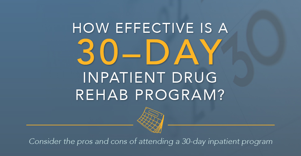 How Effective Is A 30-Day Inpatient Drug Rehab Program? | DrugRehab.org